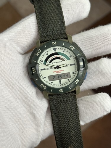 Casio Overland AW-900 Seymour Powell Design Men’s Ana-Digi Sports Watch ...