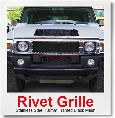 Hummer H2 Black Grill
