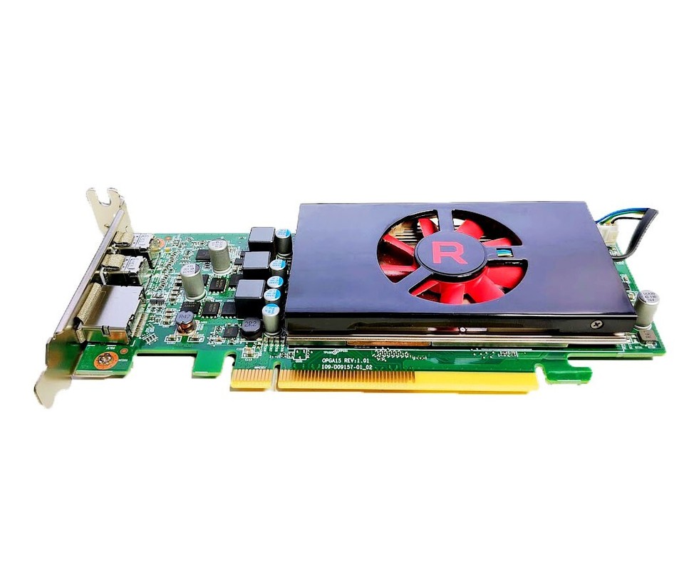 Dell AMD Radeon RX 550 4GB GDDR5 Low Profile GPU Graphics Card DP/Mini ...