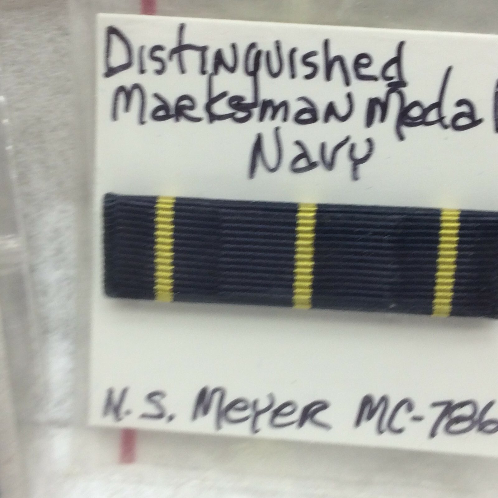 3 Ribbon Bar Pins Air Force Arms Expert Navy Marksman Medal Kuwait ...