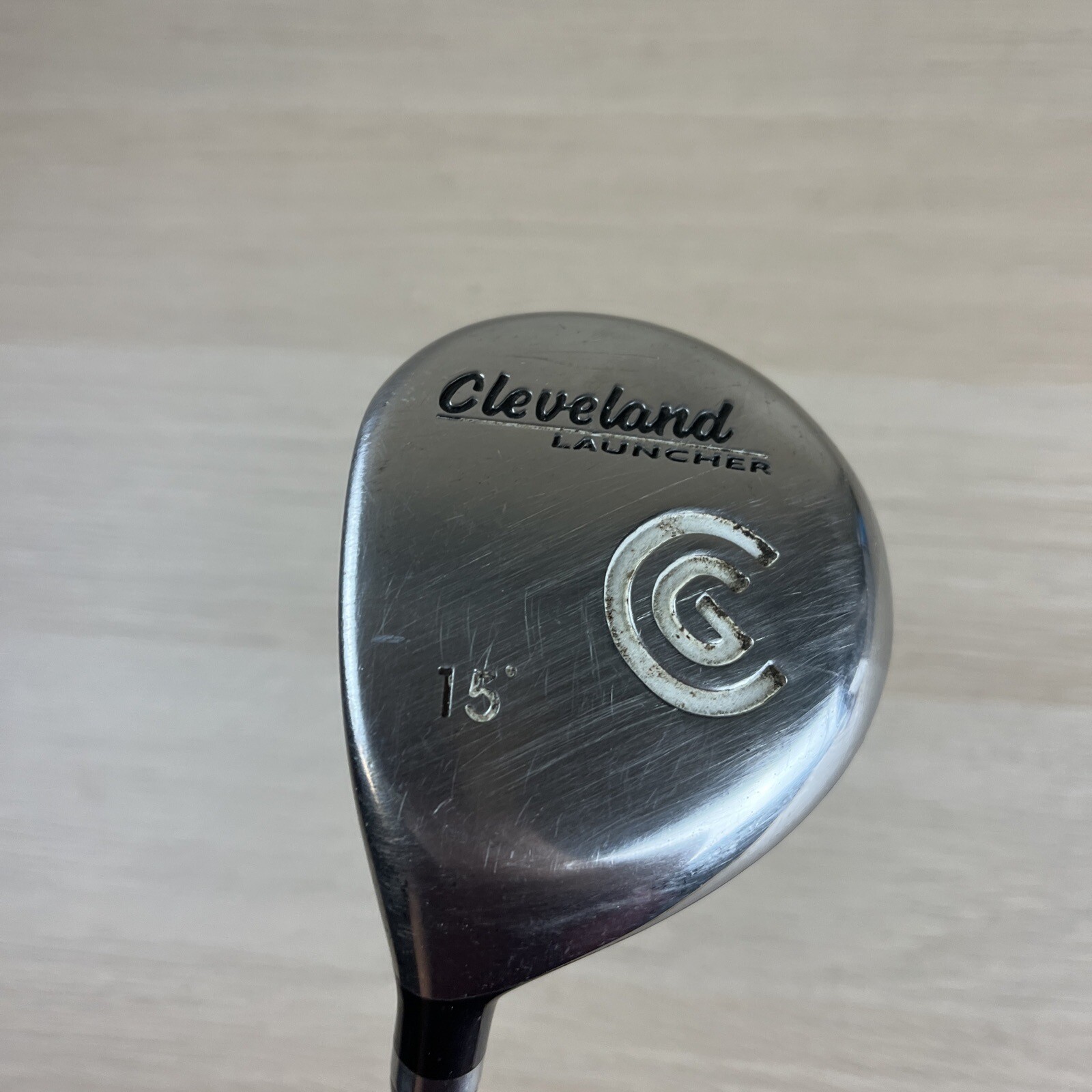 Cleveland Launcher Steel 15 Degree 3 Wood w/ Graphite 65g Regular Flex ...