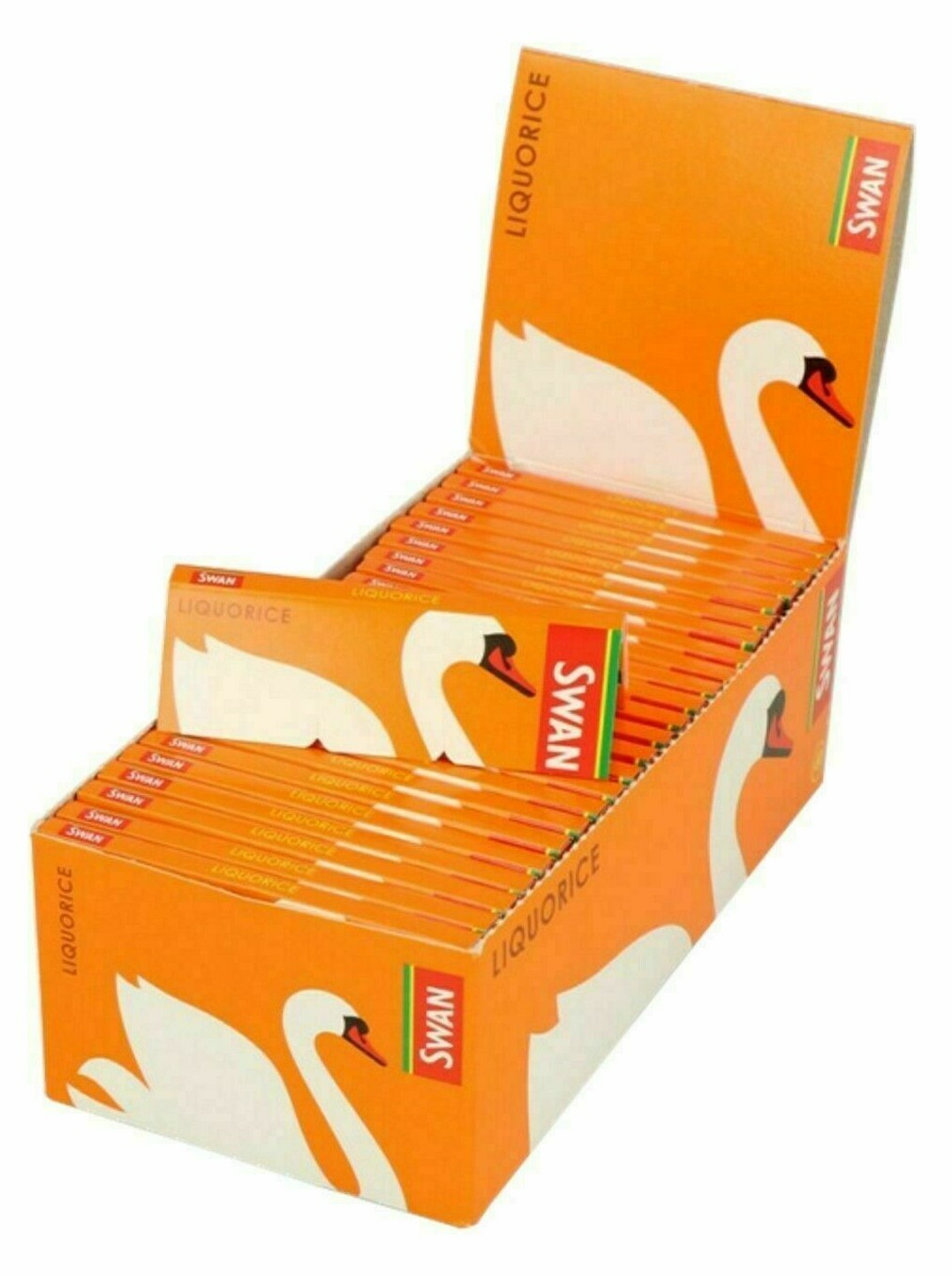 Swan Liquorice Standard Regular Smoking Cigarette Rolling Papers 5 -10 ...