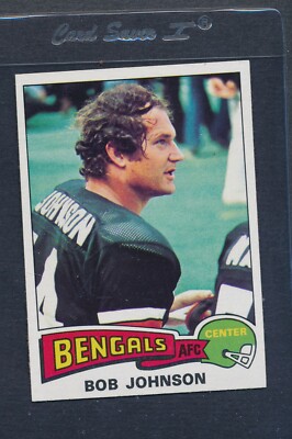 1975 Topps #412 Bob Johnson Bengals NM/MT *1384 | eBay