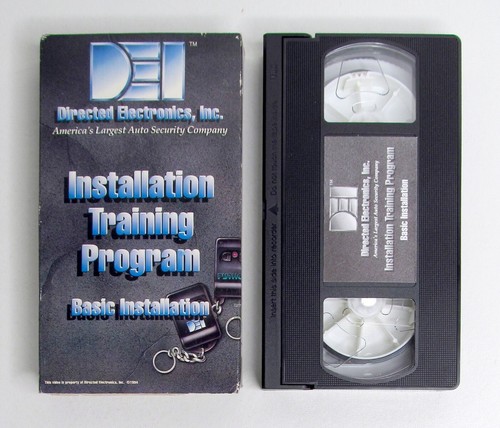 RARE DEI Directed Electronics Inc Installation Program Press Kit (1995 ...