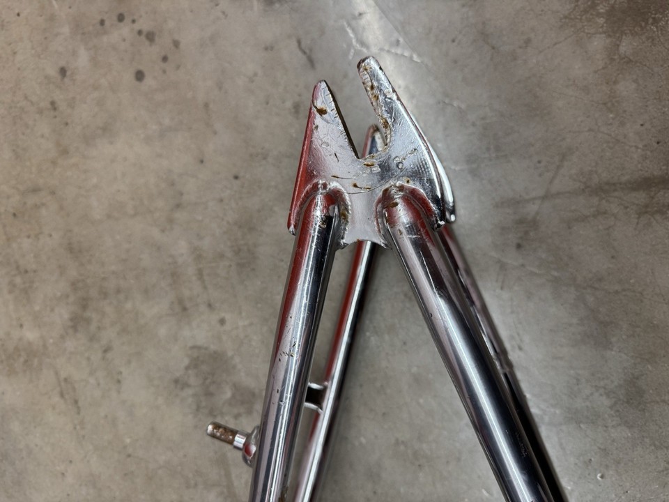 BMX Vintage Redline Frame Mid 1990s Chrome | eBay