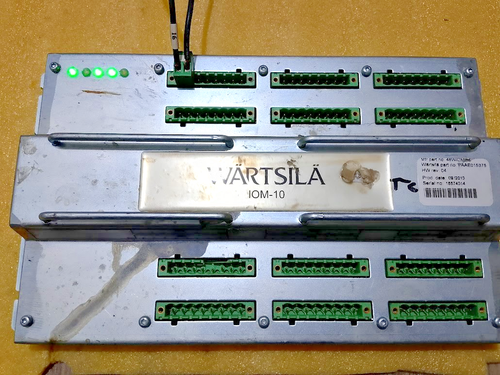 WARTSILA IOM-10 PAAE015375 HW CONTROL MODULE 46WIOM REV 04 Tested ...