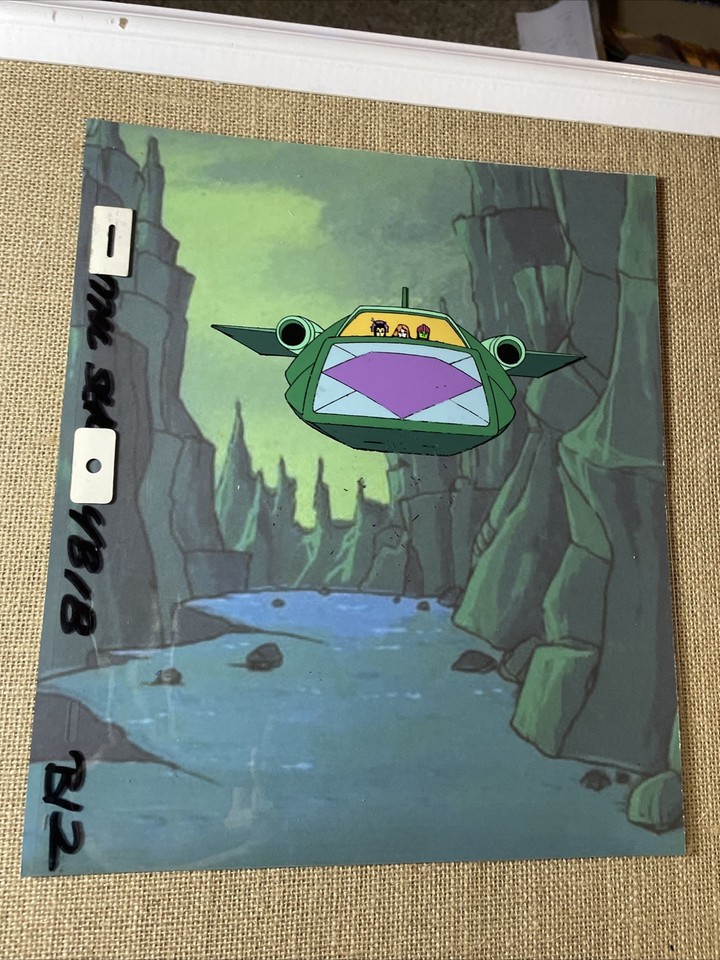 HE-MAN Animation Cel vintage MOTU cartoon production art EVIL-LYN She ...