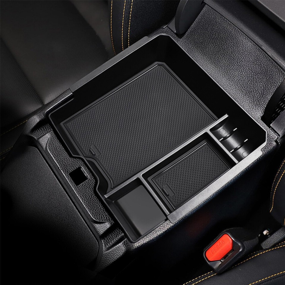 For 2024 2025 Ford Ranger Car Center Console Armrest Storage Organizer ...