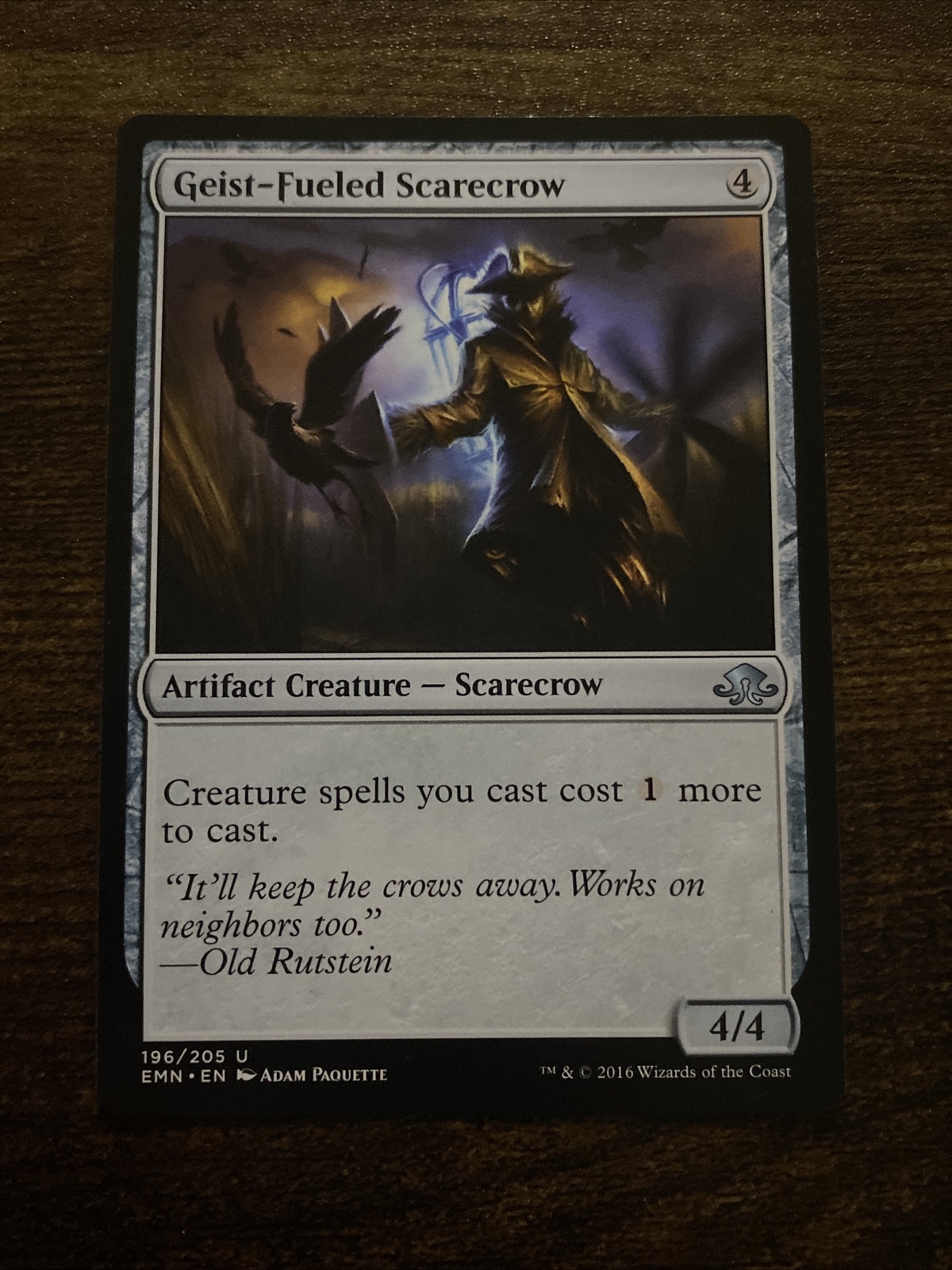 Geist-Fueled Scarecrow (196) Eldritch Moon MTG Magic The Gathering ...