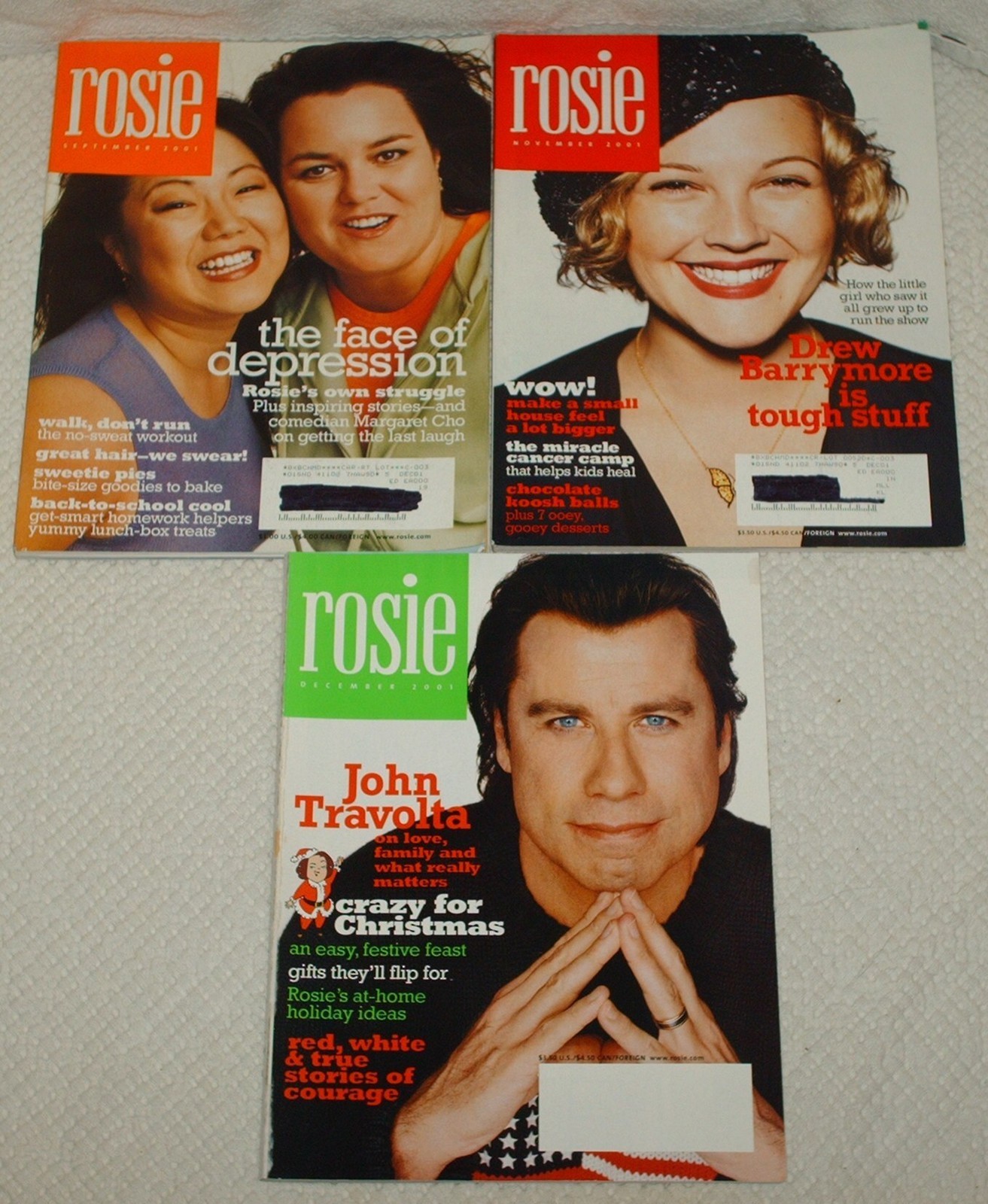 7 Issues of Rosie Magazine 2001 | eBay