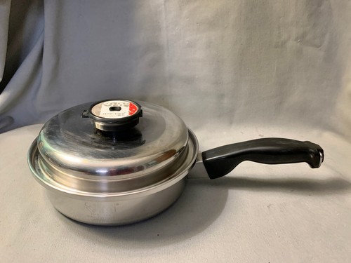 Cordon Bleu 8 1/2” 7 Ply T304 Stainless Steel Skillet Pan Pot With Temp ...