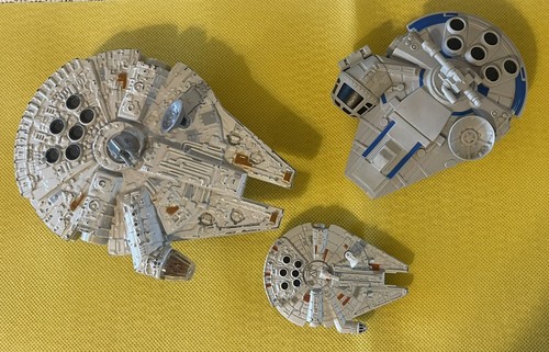 Star Wars LOT of 3 MILLENIUM FALCON TOYS - By Kenner and Hasbro | eBay
