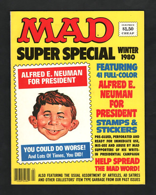 Winter 1980 Mad Magazine Super Special – Alfred E. Neumann for ...