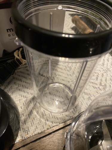 Magic Bullet Mini Blender Model MB1001B Base 1 Container Mug Cup 1 ...