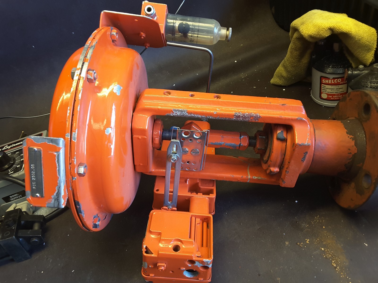 Samson GLOBE VALVE 3271 01 350 3763 EXIA Electropneumatic Positioner ...