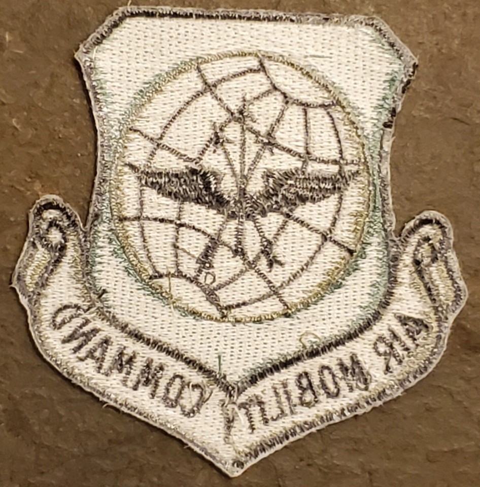 USAF AIR MOBILITY COMMAND MAC (MAJCOM) PATCH - MINT- SUBDUED - FLIGHT ...