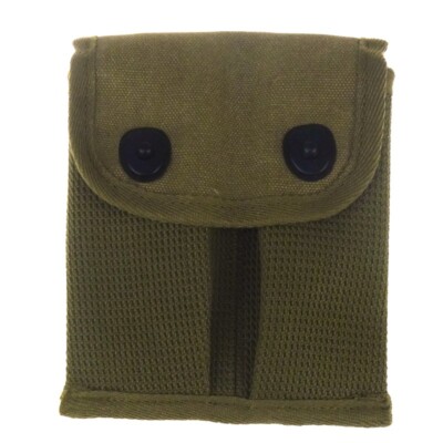 WW2 U.S. 1911 Pistol Double Magazine Canvas Pouch Ammo Pocket Bag Case ...
