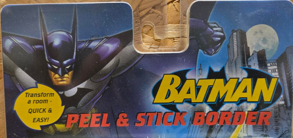 Batman Wallpaper Border DC Comics Peel & Stick WT1062BCS Kids Room ...