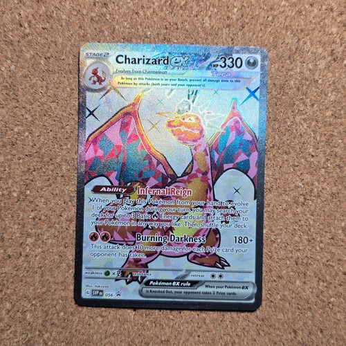 Charizard EX 56 Black Star Promo Premium Collection Scarlet Violet ...