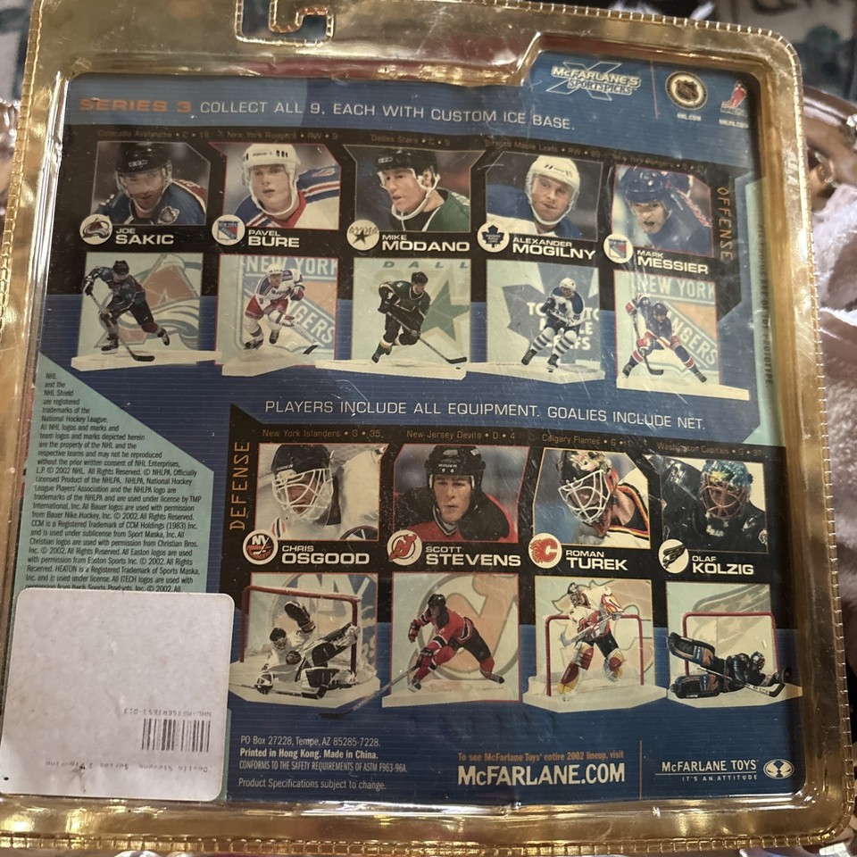 Mcfarlane 2002 NHL Scott Stevens Unopened Figure, New Jersey Devils (B102) | eBay