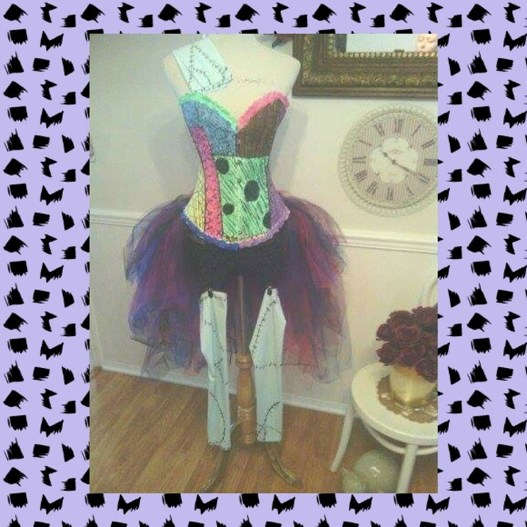 Ladies Halloween costume Sally Inspired unique burlesque design. | eBay