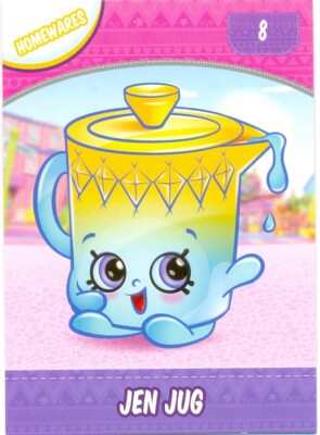 Shopkins Collecting Season Series 5 & 6 Card #8 Homewares - Jen Jug | eBay