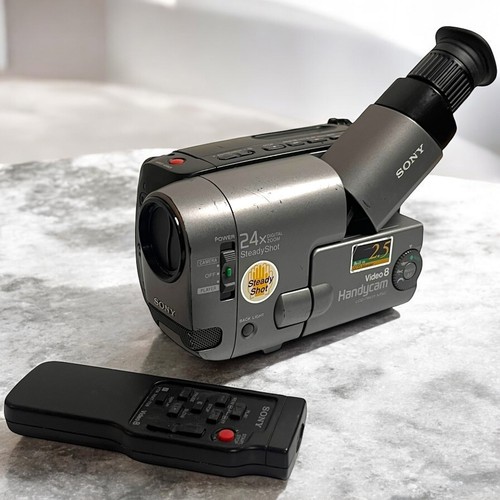 Sony Handycam Vision CCD-TRV21 Video8 Camcorder Battery Remote TESTED ...