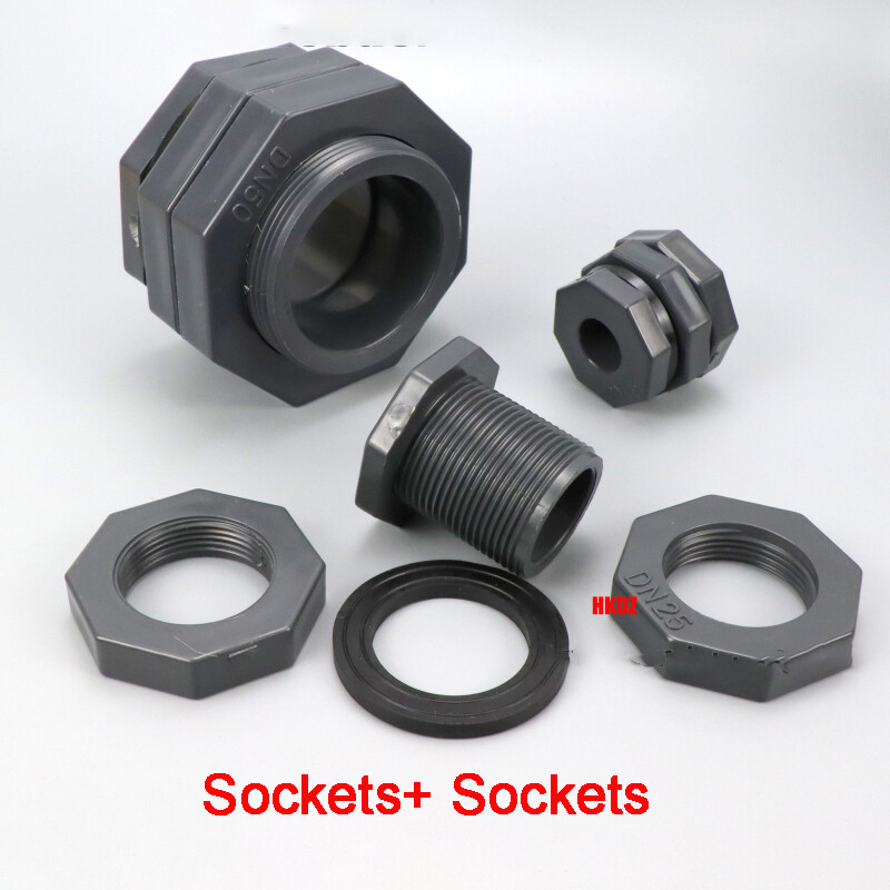 UPVC Water Fish Tank Pipe Connector Joint Tower Female Thread/Sockets ...