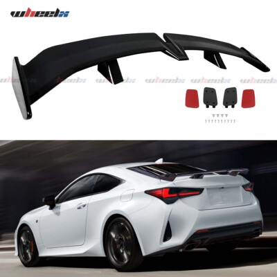 55" PRO Style Rear Trunk Spoiler Wing Gloss Black For Lexus IS300 250 ...