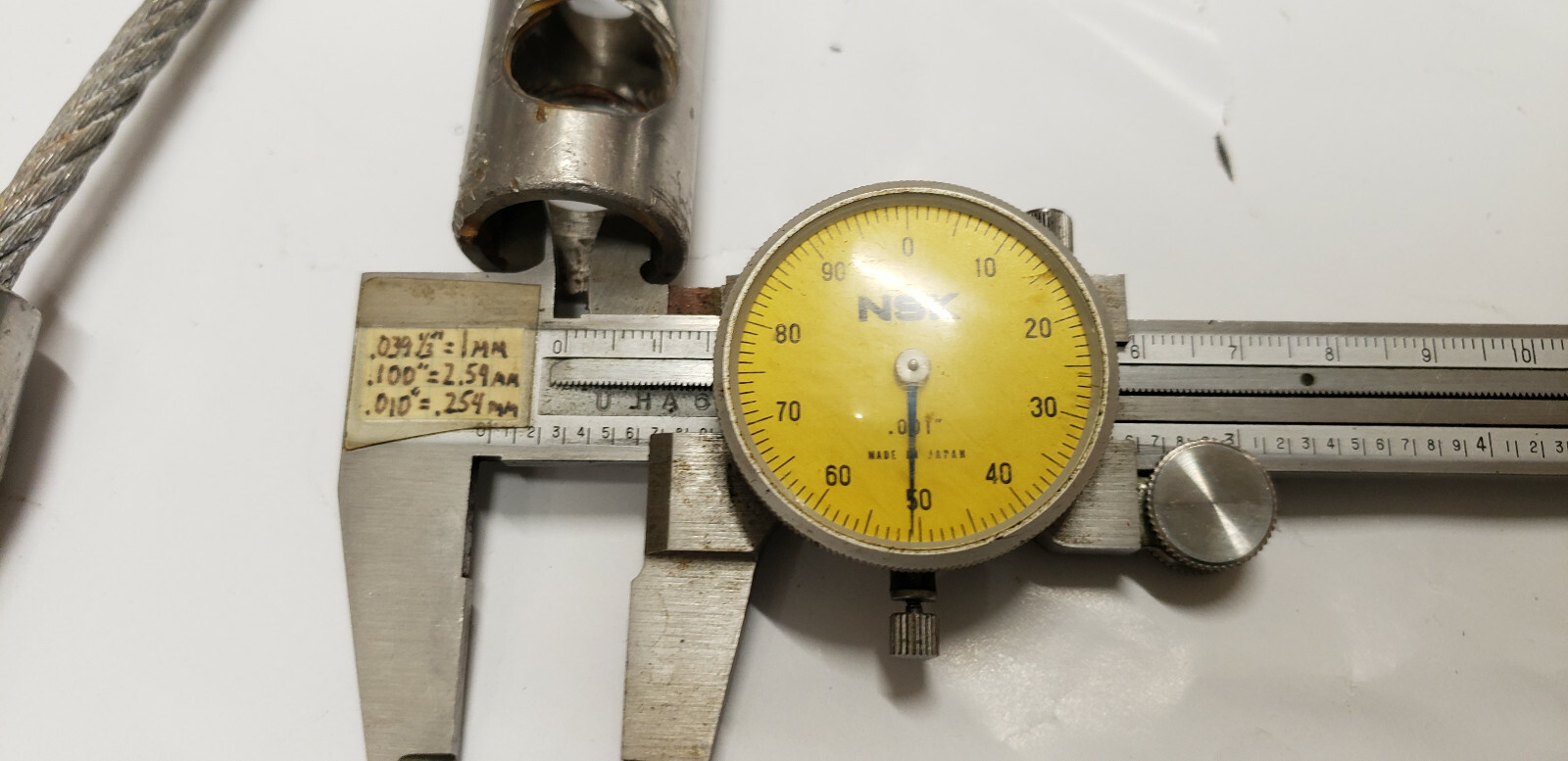 29" Length 2-Leg 1/4" Wire Cable Puller Tugger Grip, SWL-2300 Lbs. NO ...