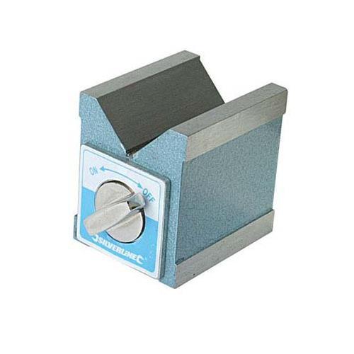 GA260120 Silverline Magnetic V Block 70x60x70mm Mechanical Engineering ...