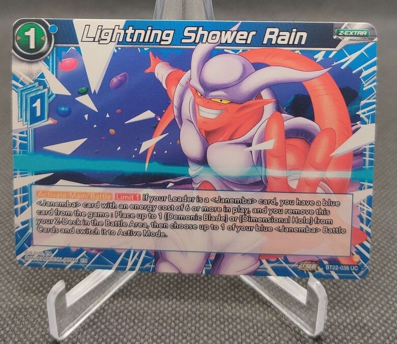 Dragon Ball Lightning Shower Rain BT22-038 - UC Regular Critical Blow ...
