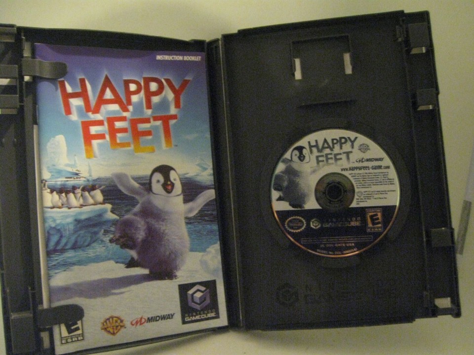 Happy Feet (Nintendo Gamecube, 2006) Complete Tested Works Great ...