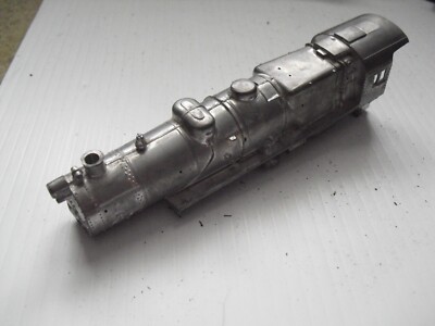 Vintage HO Scale Diecast Steam Locomotive Body 6 3/4" Long | eBay