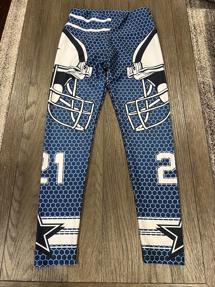 Men's Jock Spandex Tights dallas cowboys Football Compression Pants M ...