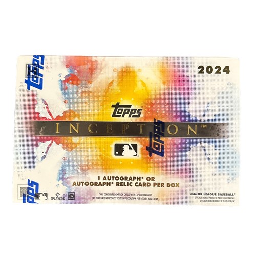 2024 Topps Inception Baseball - Hobby Sealed Box | eBay