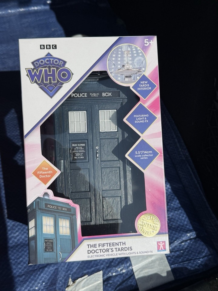 Doctor Who 15th Doctors Tardis - New Release With Lights & Sound ...
