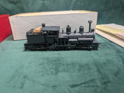 Ho Scale Foggy Mountain Productions Class B Shay Wood Fired Custom ...