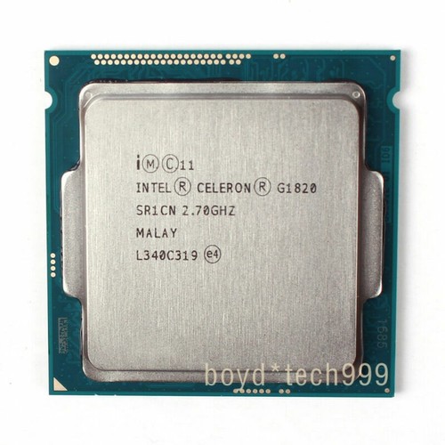 Intel Celeron G1820 CPU Dual-Core 2.7 GHz 2M SR1CN LGA 1150 Processor ...