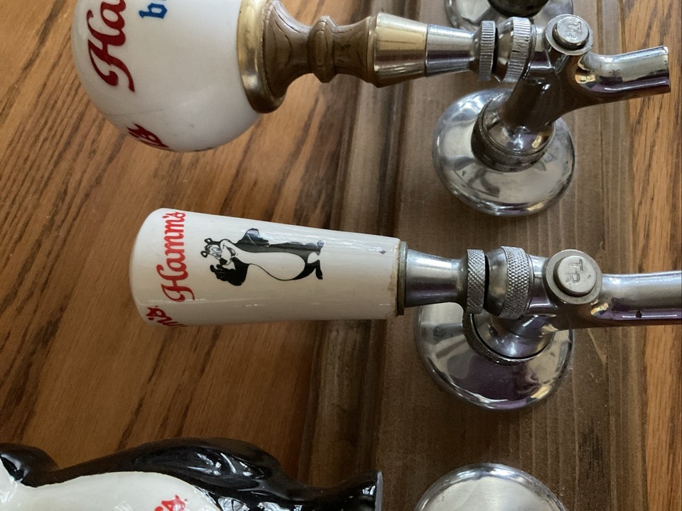 HAMMS BEER TAP COLLECTION ON DISPLAY BOARD | eBay