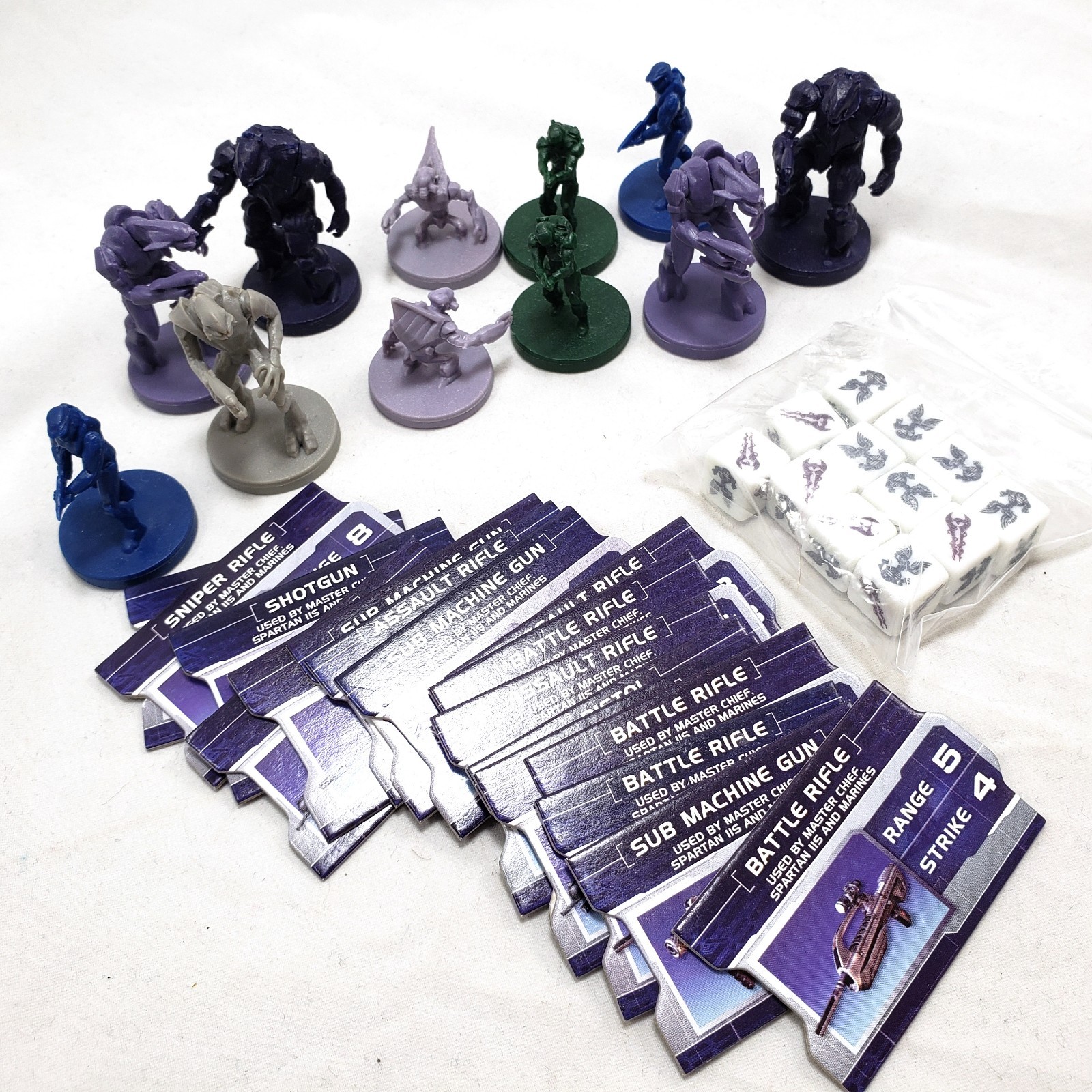 HALO Interactive Strategy Board Game Replacement Parts Pieces Figures ...