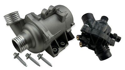 Electric Coolant Water Pump + Thermostat FOR 1 3 5 6 7 X1 X3 Z4 N51 N52 ...