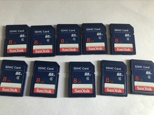 10PCS SANDISK SD 8GB SDHC High Speed Card CARD Memory Card | eBay