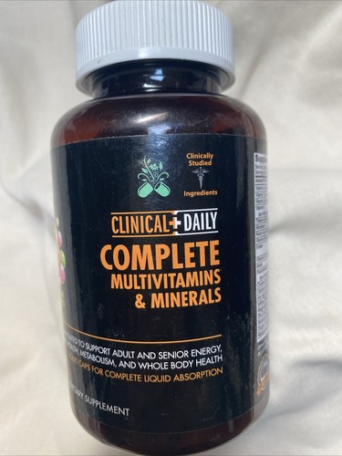 CLINICAL DAILY Complete Whole Food Multivitamin and Minerals Exp 05/25 ...
