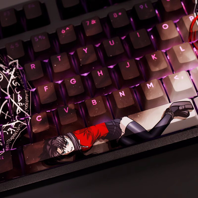 Fate/stay night Tohsaka Rin Theme Mechanical Keyboard Keycaps ...