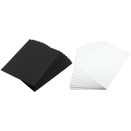 A4 Black / White Cards 160gsm Activity Card Making Creative Artwork ...