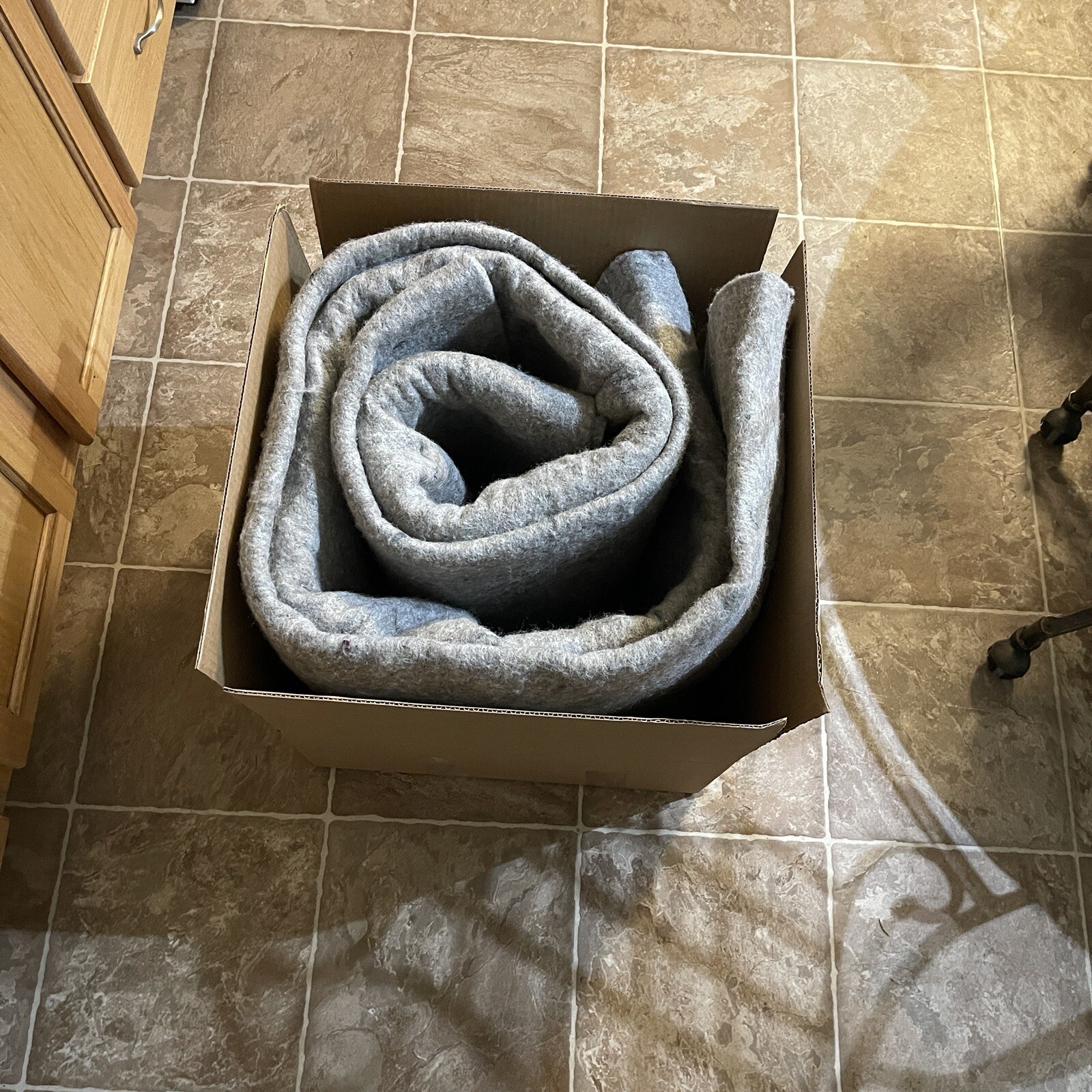 Mohawk Home Ultra Premium All Surface Grey Felt Rug Pad 1/4" Thick 7'6 ...