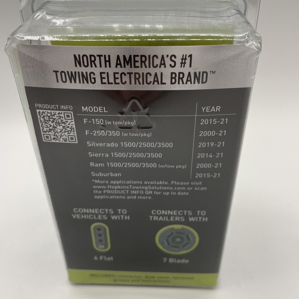 Hopkins 40974 Multi-Tow 7 Blade and 4 Flat Connector | eBay