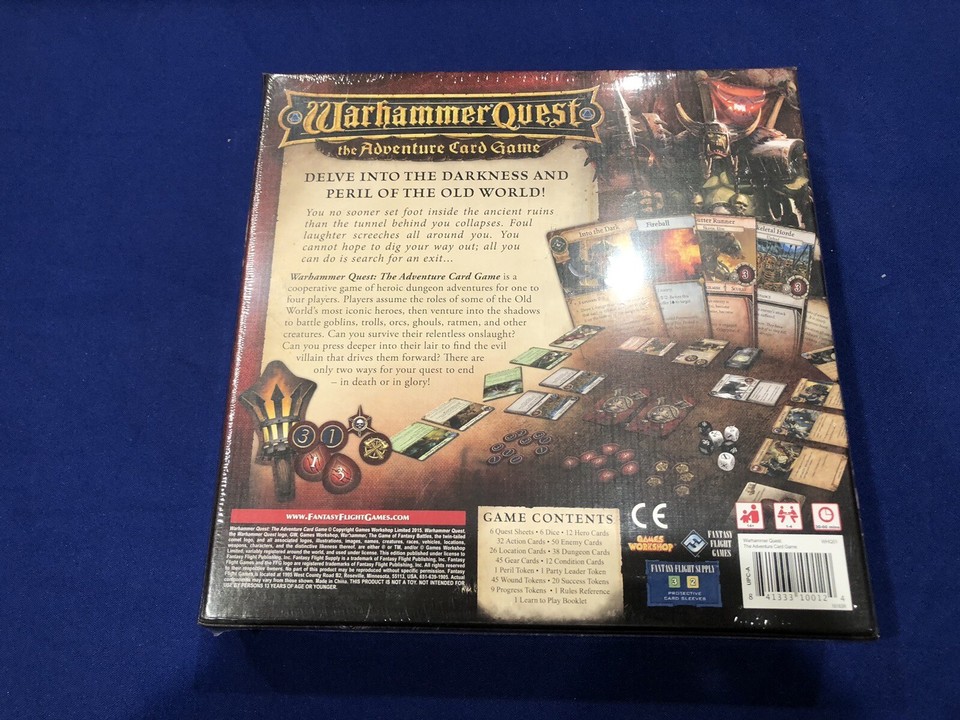 Warhammer Quest the Adventure Card Game (Base Game). Brand New In ...