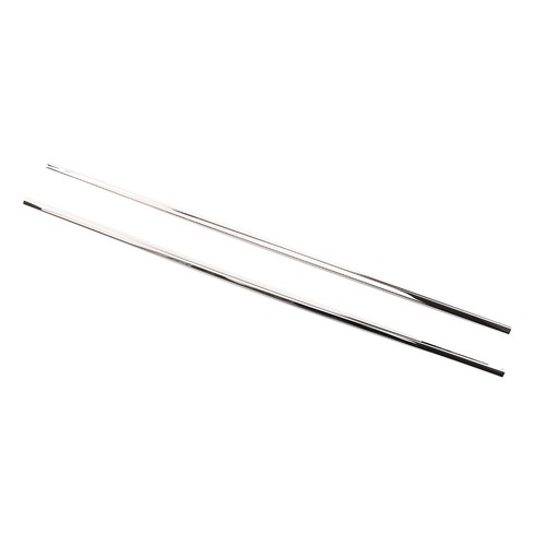 Chrome Stainless Outer Window Decorate Trim For Land Rover Defender 90 ...